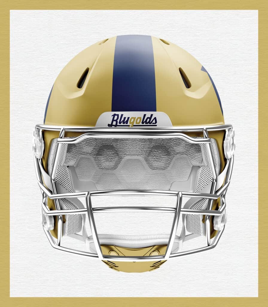Aquinas Blugolds Athletics Rebrand - The Aesthetic Dept